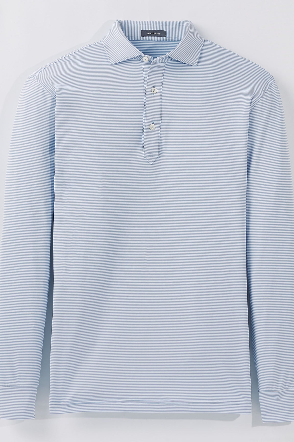 Carter Stripe Performance Polo, Long Sleeve – Turtleson Events